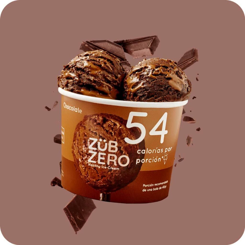 Zub Zero Chocolate - Zub Zero Helado Saludable
